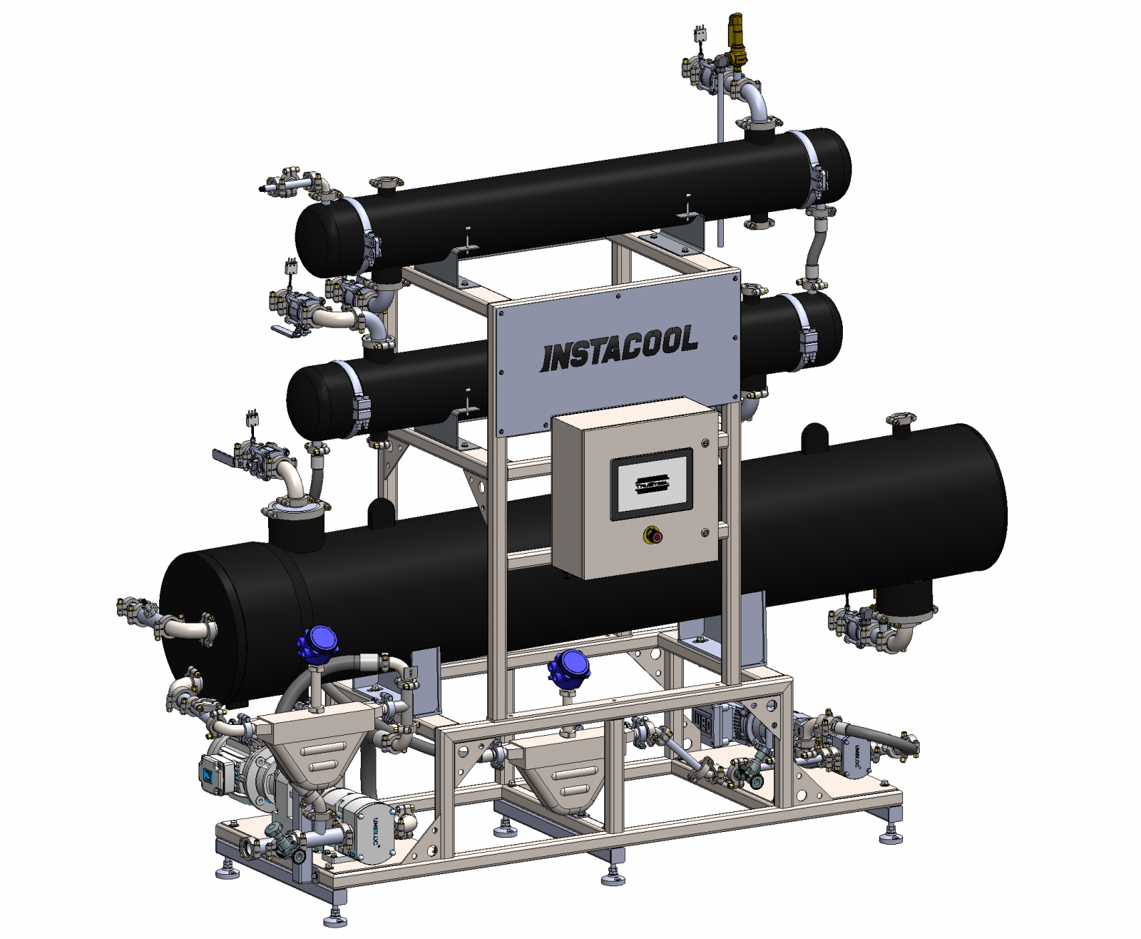 GMP Inline Solvent Handling, Cooling, and Heating Systems | TruSteel